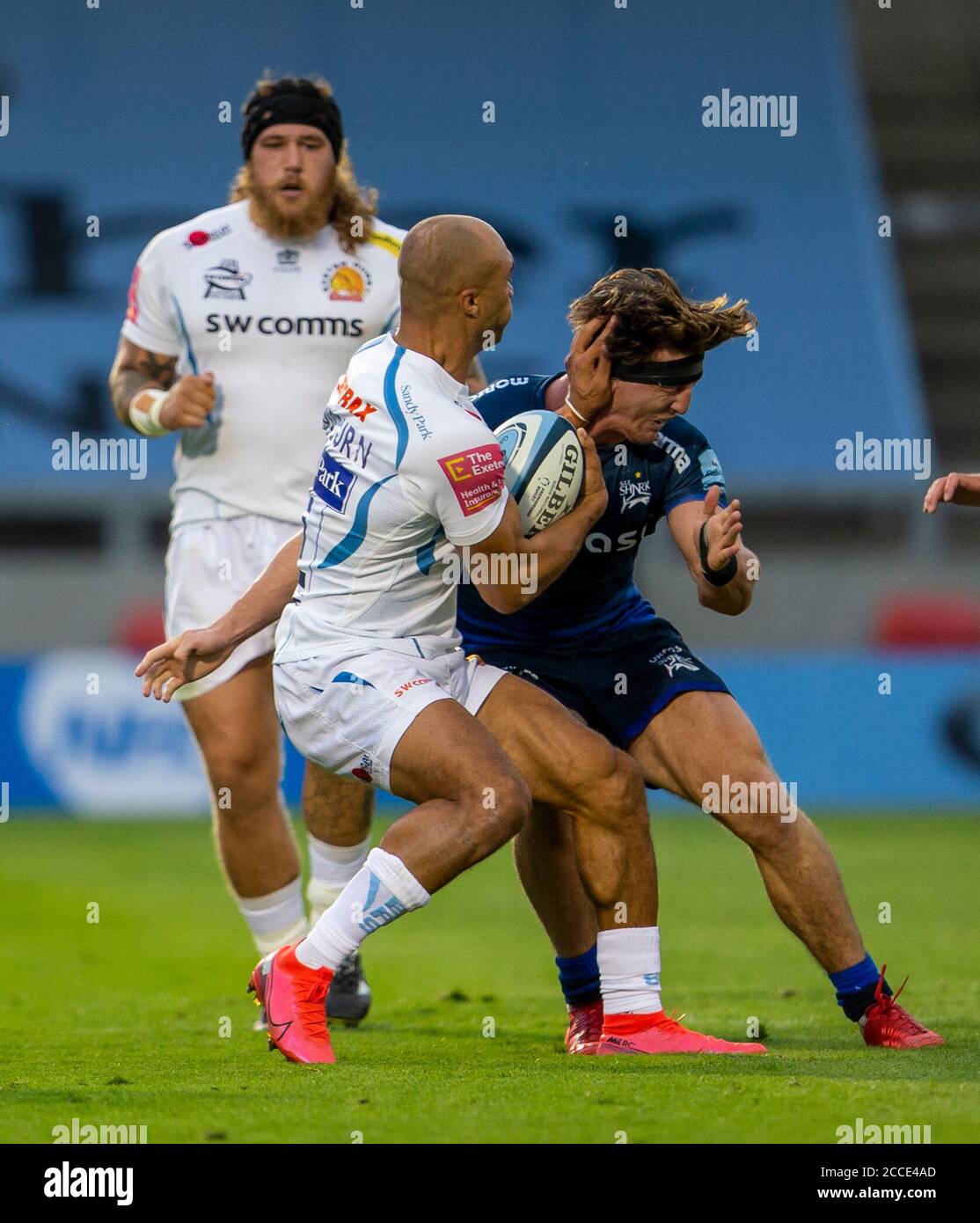 Olly woodburn di exeter chiefs immagini e fotografie stock ad alta ...