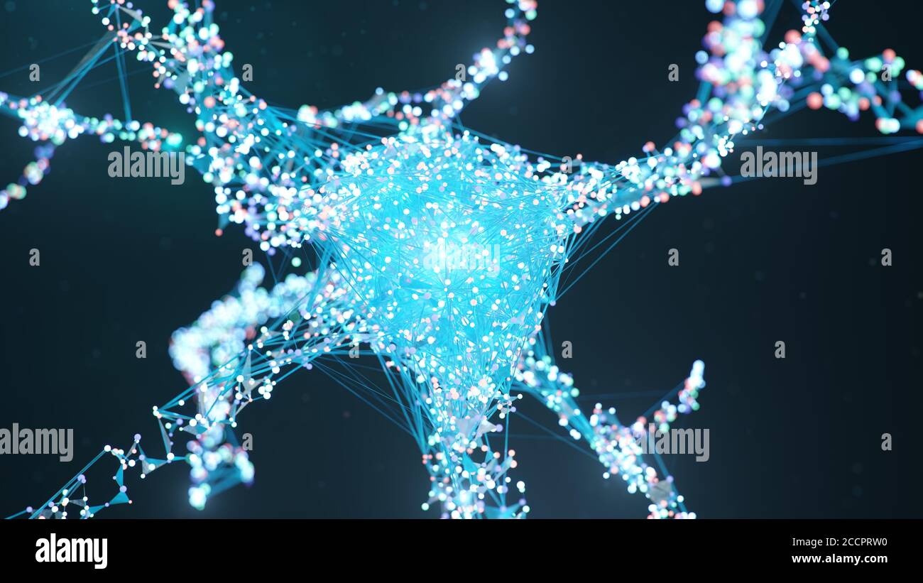 Anatomia delle sinapsi dei neuroni immagini e fotografie stock ad alta ...