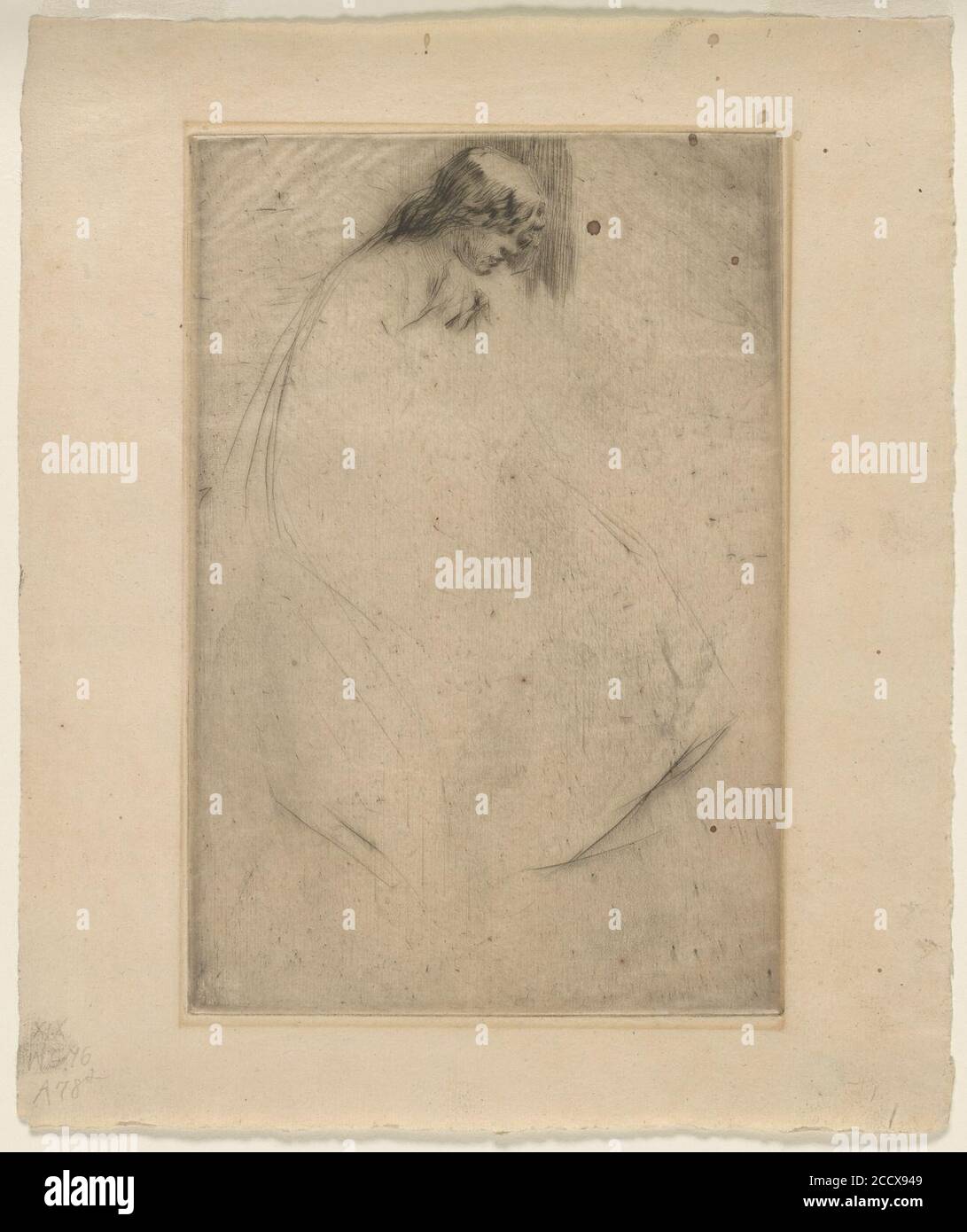 Piegata a testa immagini e fotografie stock ad alta risoluzione - Alamy