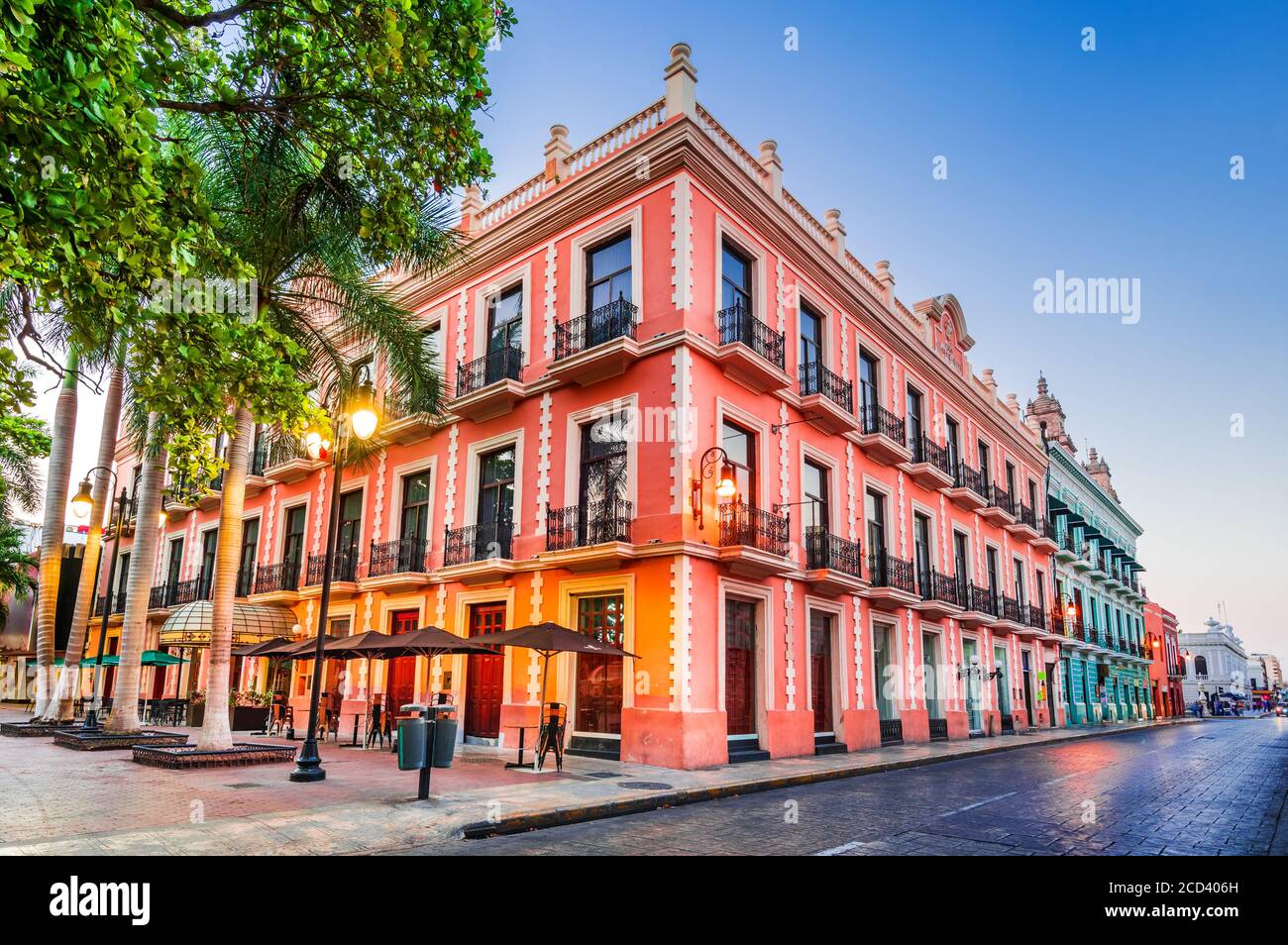 Merida, Messico. Architettura coloniale ispanica, Penisola dello ...