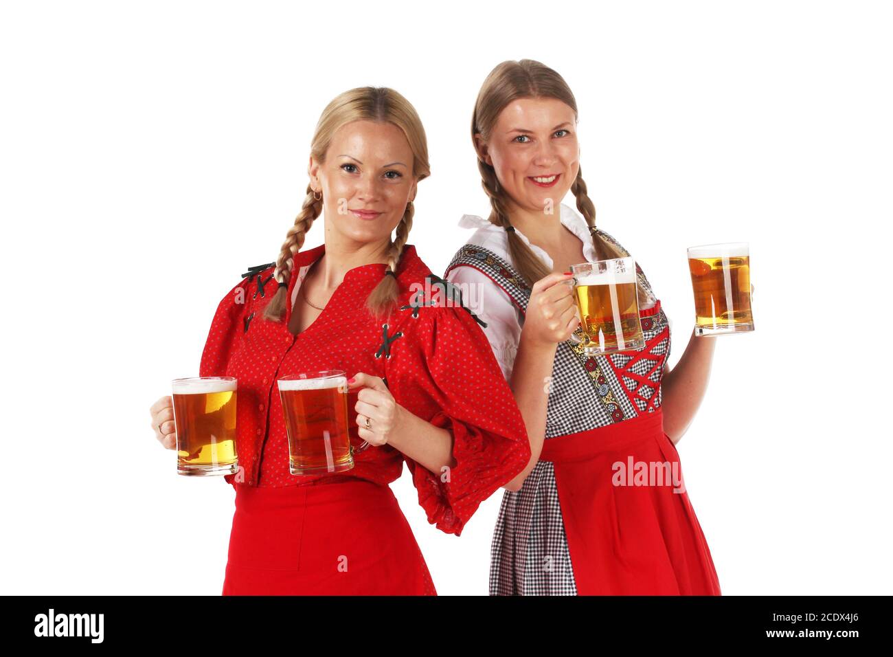 Due donne tedesche in costume Immagini senza sfondo e Foto Stock ritagliate - Alamy