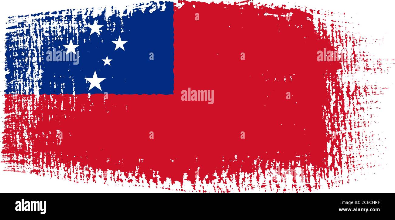 Bandiera samoa Immagini Vettoriali Stock - Alamy