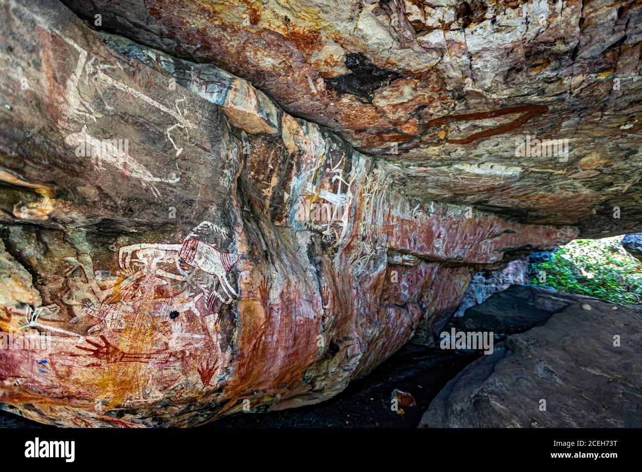 Graffiti preistorici rupestri immagini e fotografie stock ad alta ...
