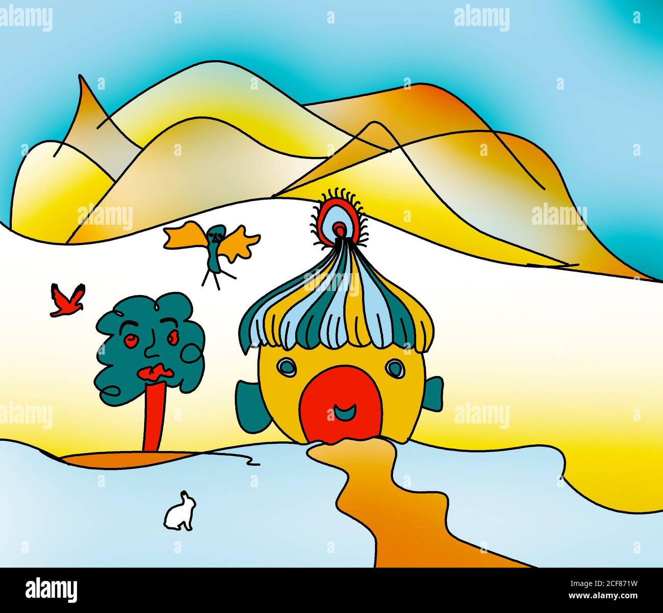 Scenario dei cartoni animati immagini e fotografie stock ad alta ...