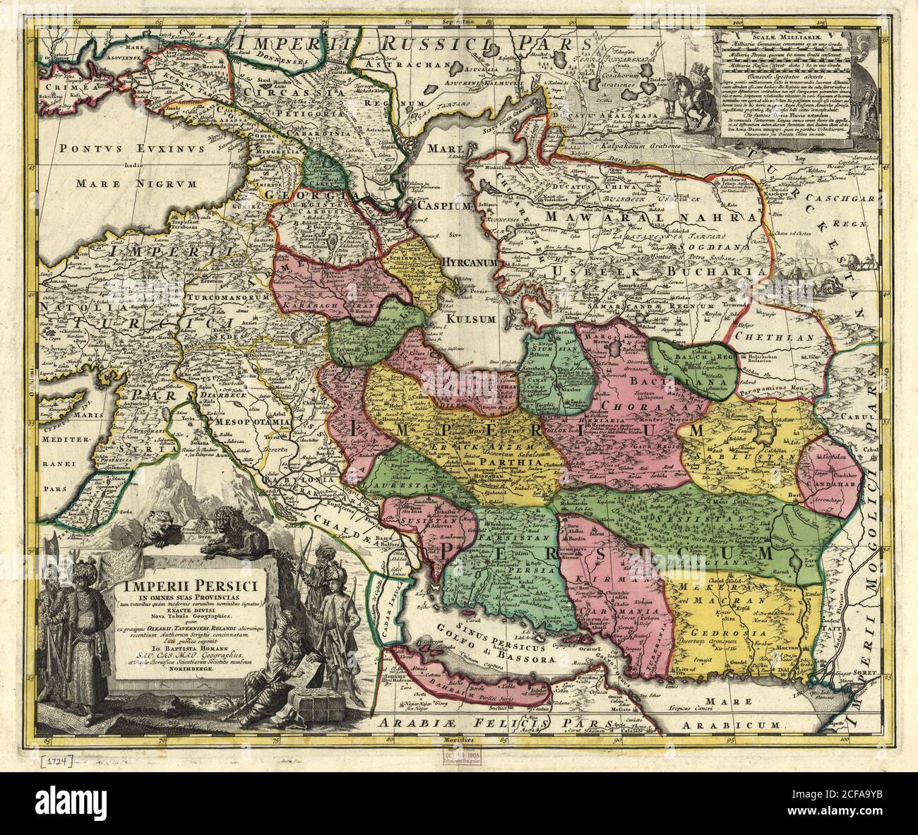 Mappa persia immagini e fotografie stock ad alta risoluzione - Alamy