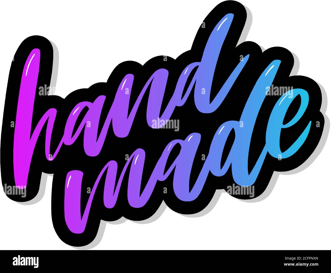 Scritte fatte a mano. Stile vintage con font desig vintage. Carattere ...