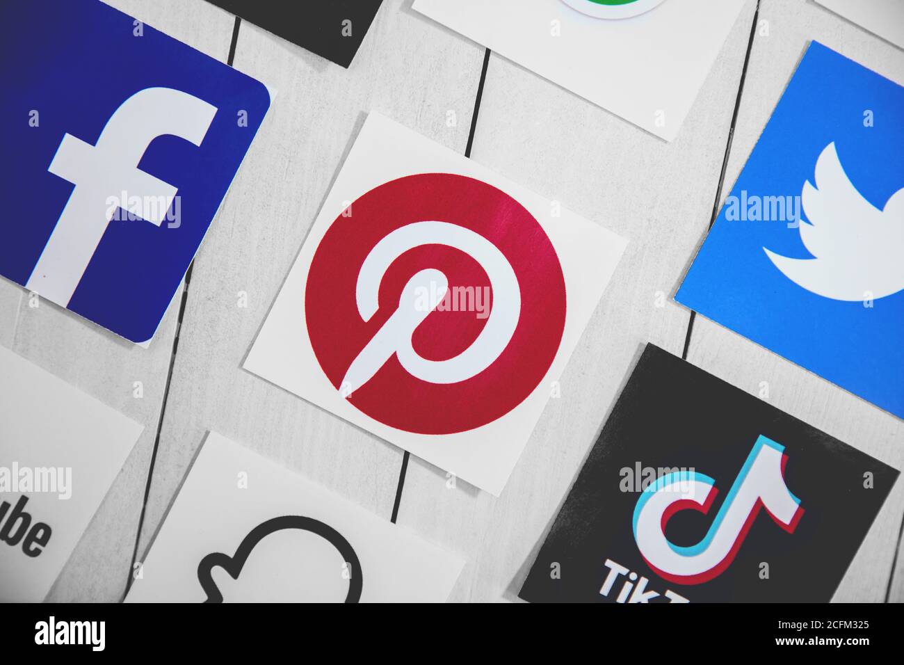 Simboli dei social media immagini e fotografie stock ad alta ...