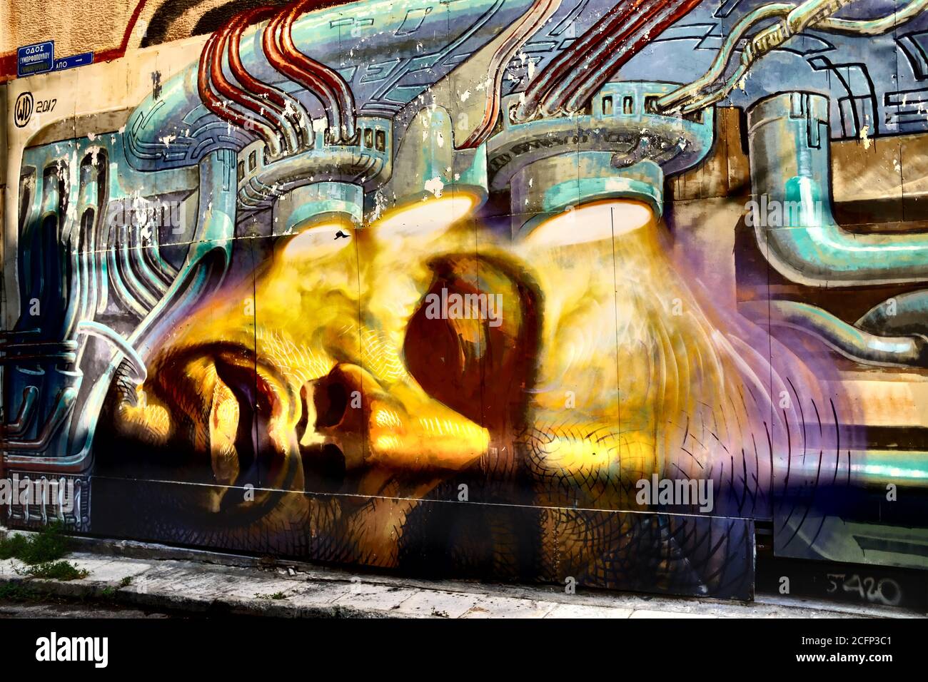 Arte di strada greca immagini e fotografie stock ad alta risoluzione ...