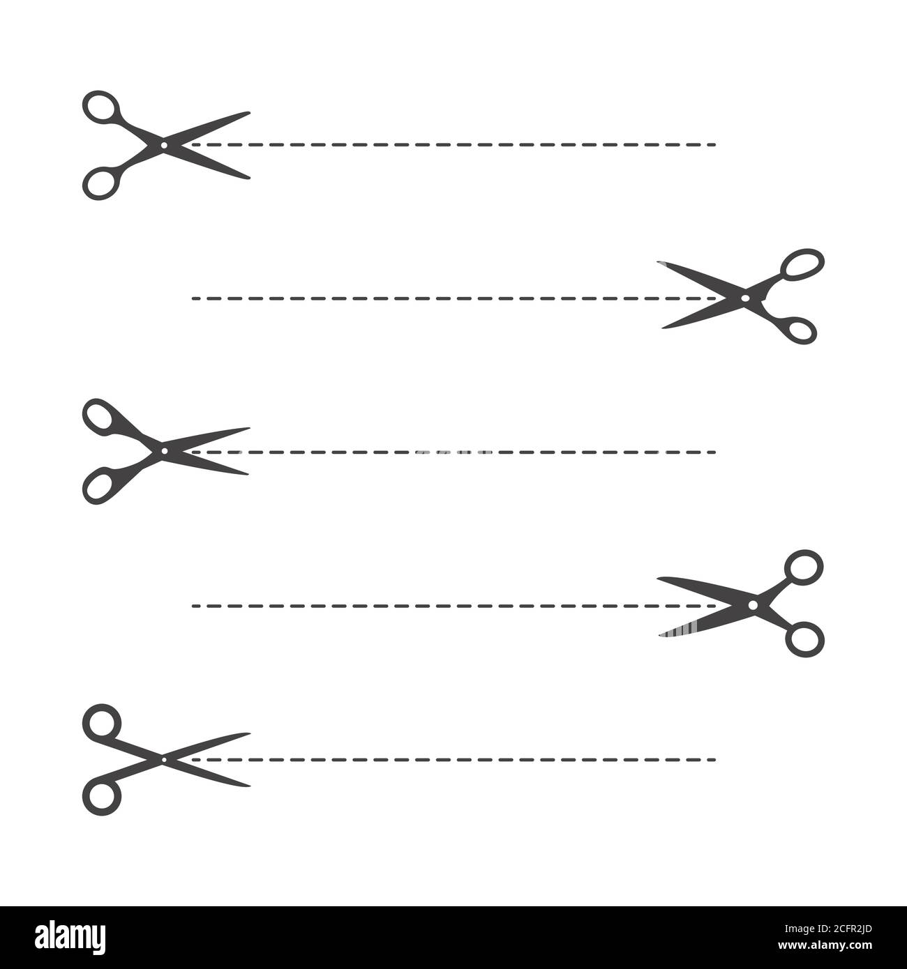 Simbolo di forbice Immagini Vettoriali Stock - Alamy