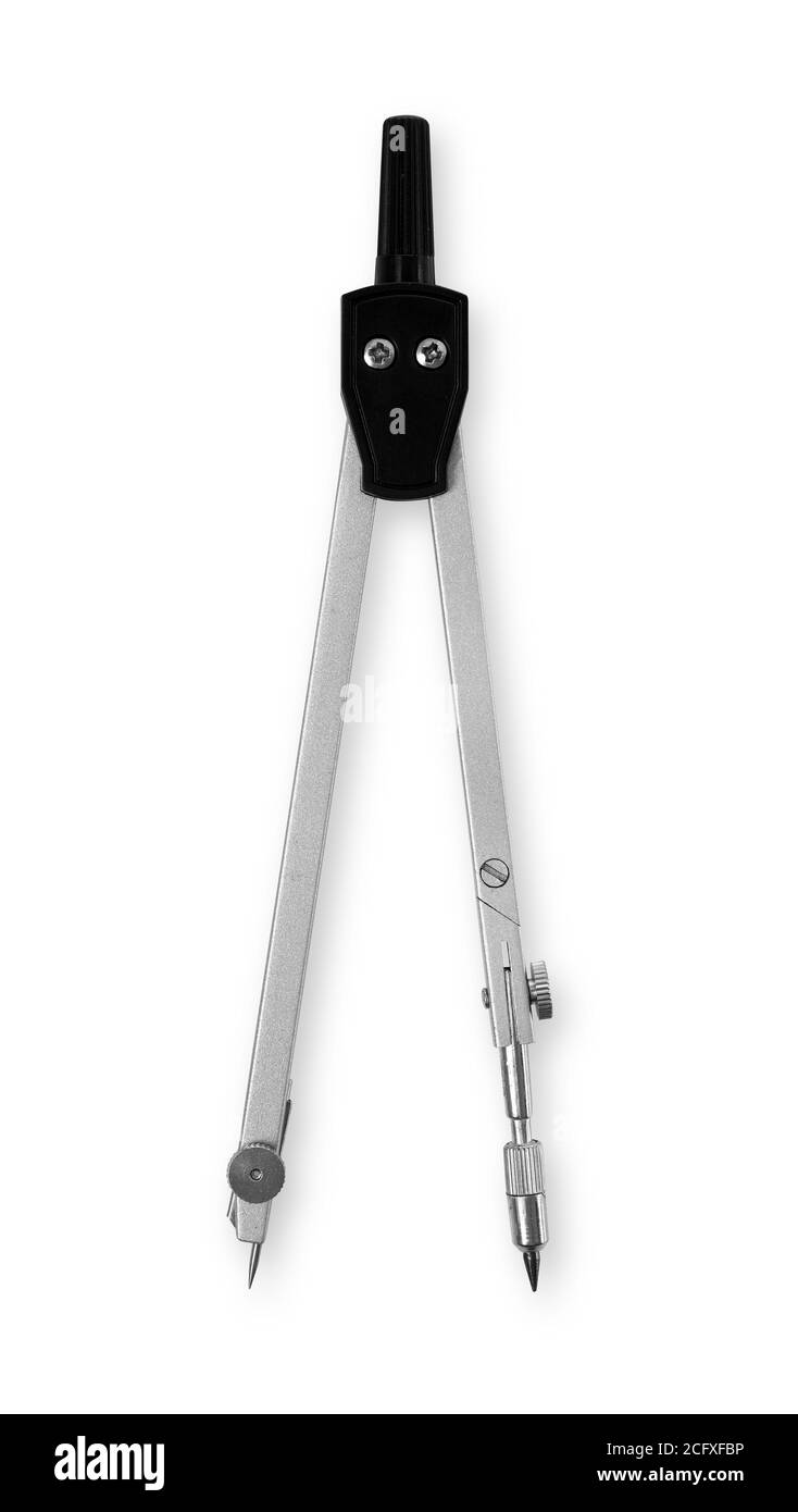 Disegno della bussola isolato Foto e Immagini Stock in Bianco e Nero ...