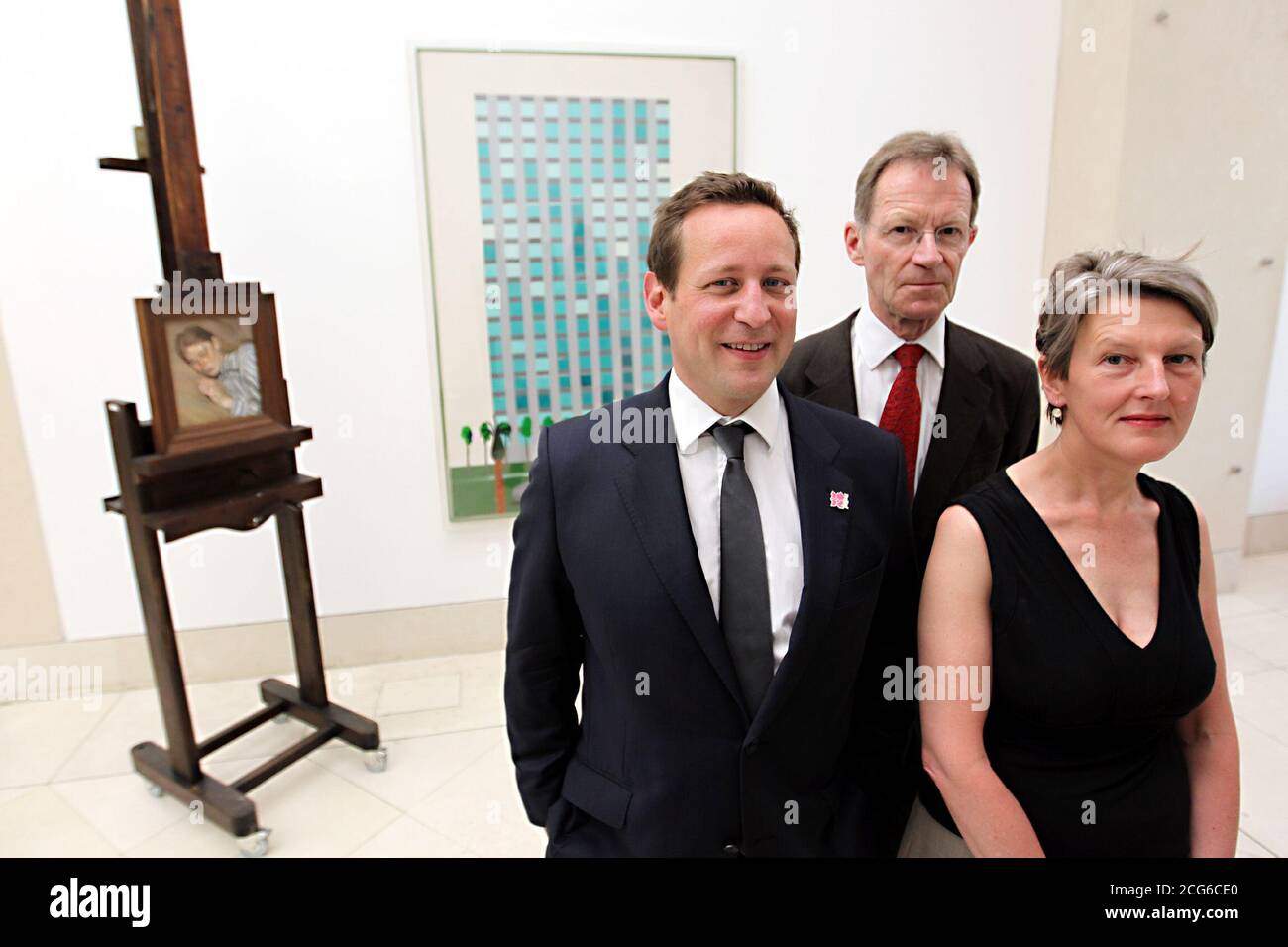 Direttore della tate nicholas serota e tate britain penelope curtis ...