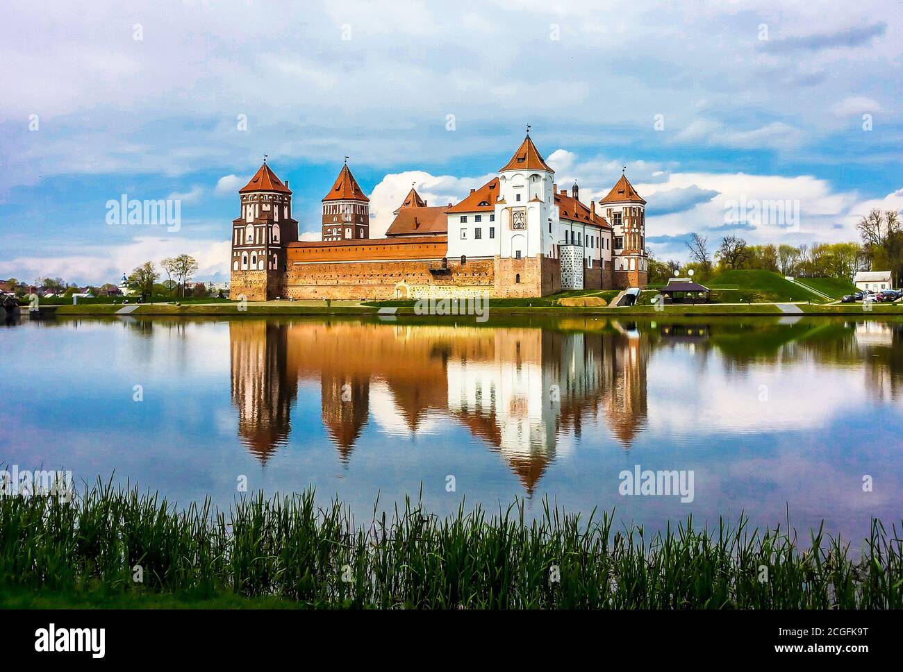 Monumento architettonico in bielorussia immagini e fotografie stock ad ...