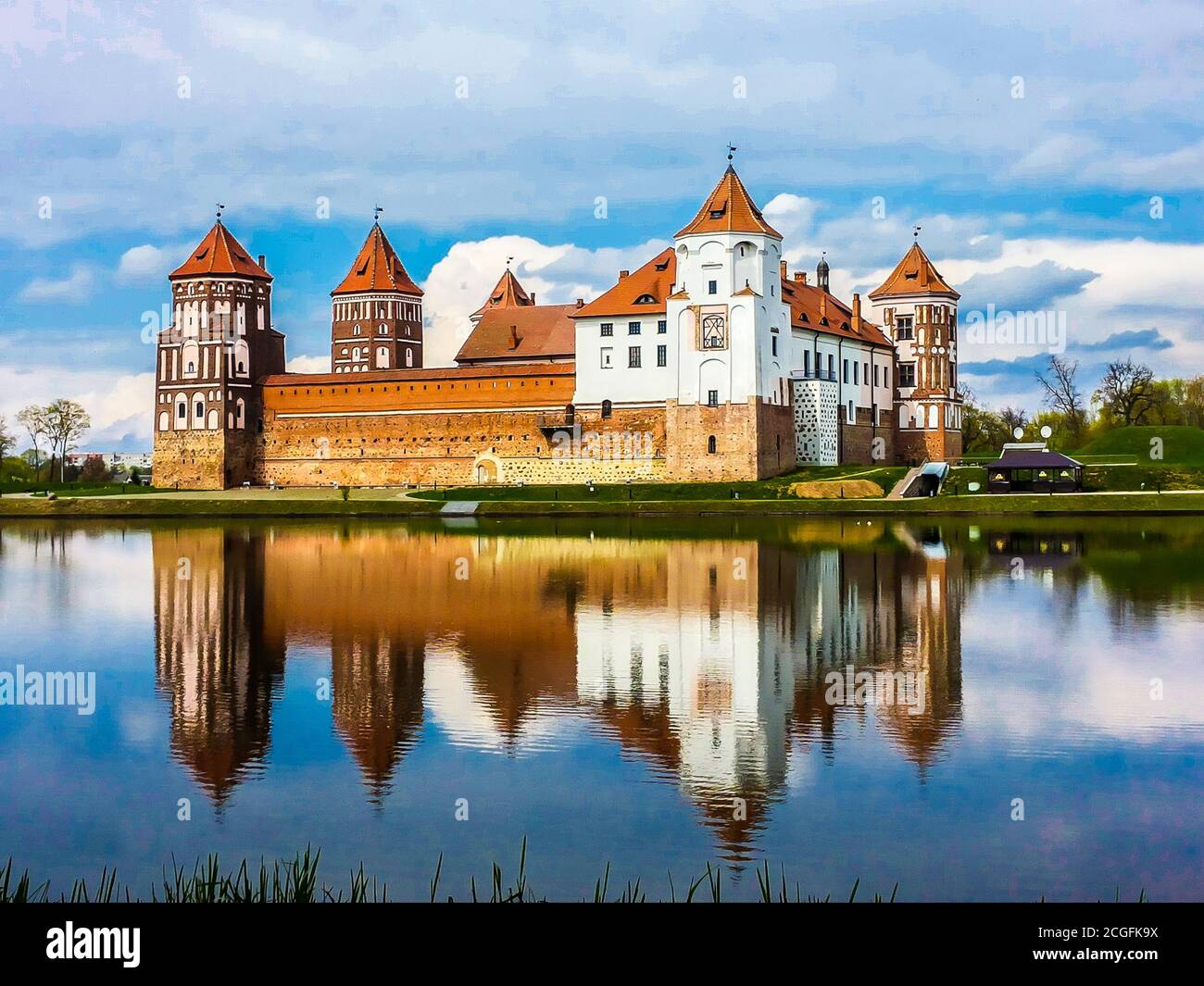 Monumento architettonico in bielorussia immagini e fotografie stock ad ...