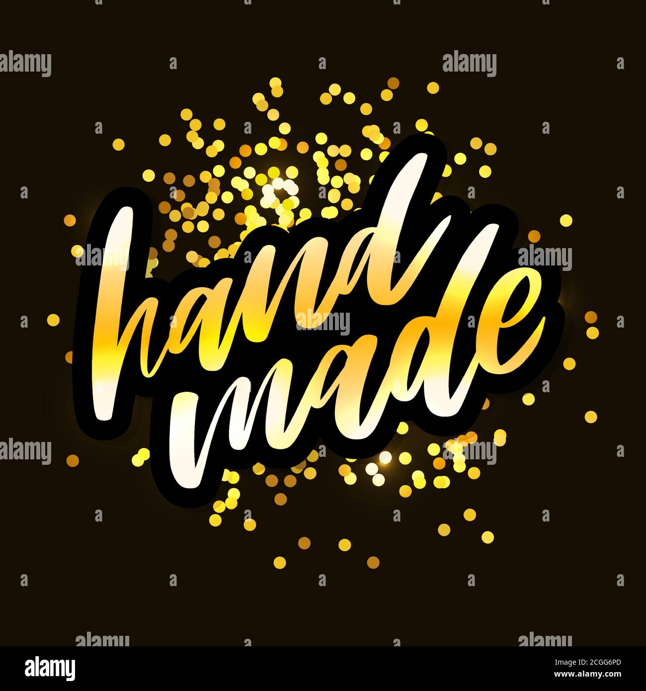 Scritte fatte a mano. Stile vintage con font desig vintage. Carattere ...