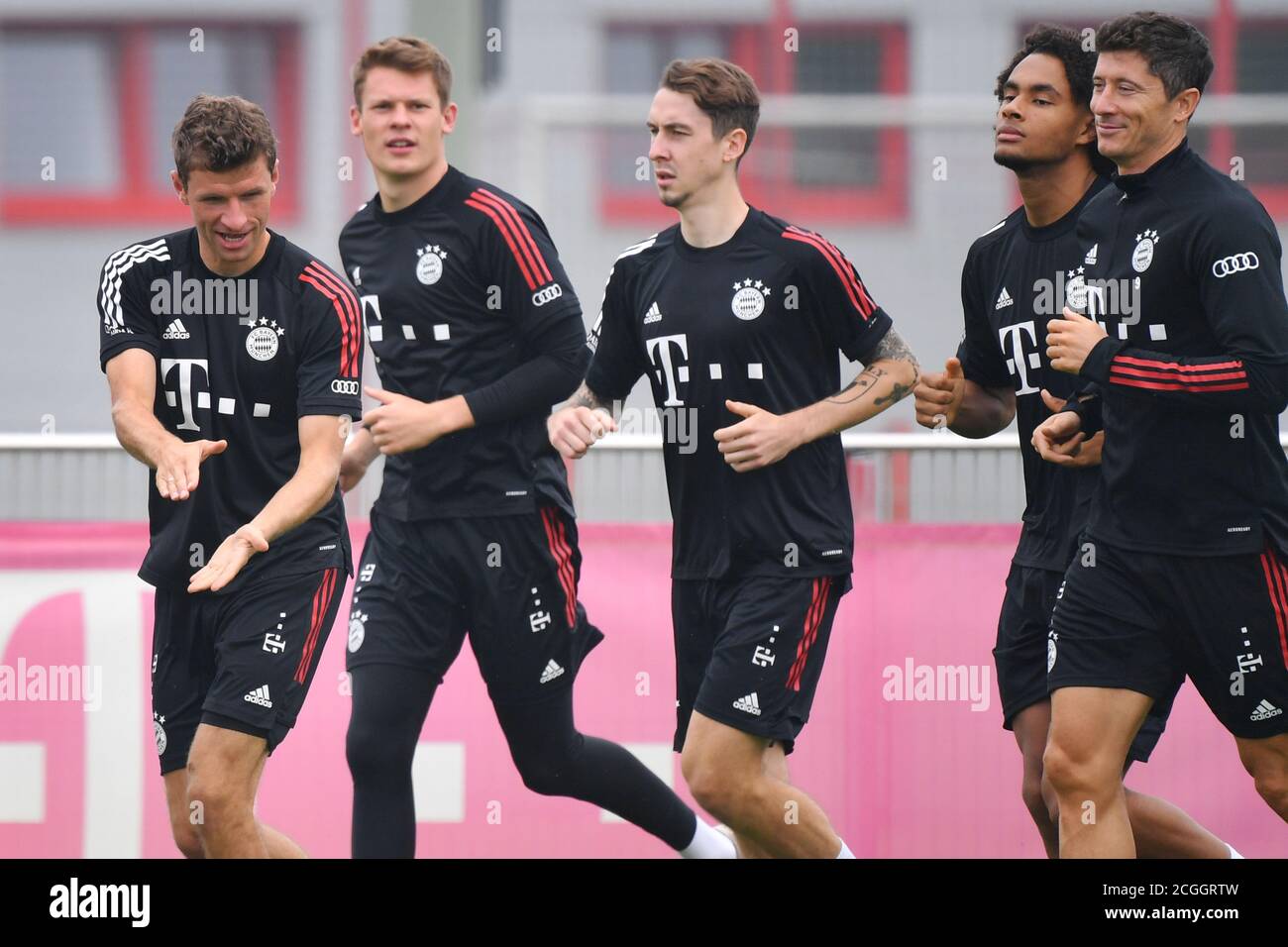 Monaco, Germania. 11 Settembre 2020. Da sinistra: Thomas MUELLER (MULLER, FC Bayern Monaco ...