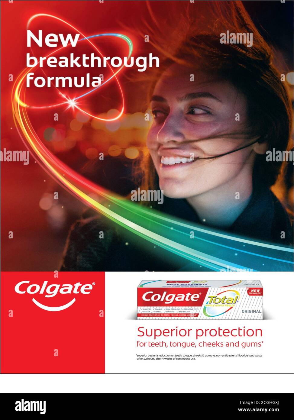 Colgate toothpaste advert immagini e fotografie stock ad alta ...