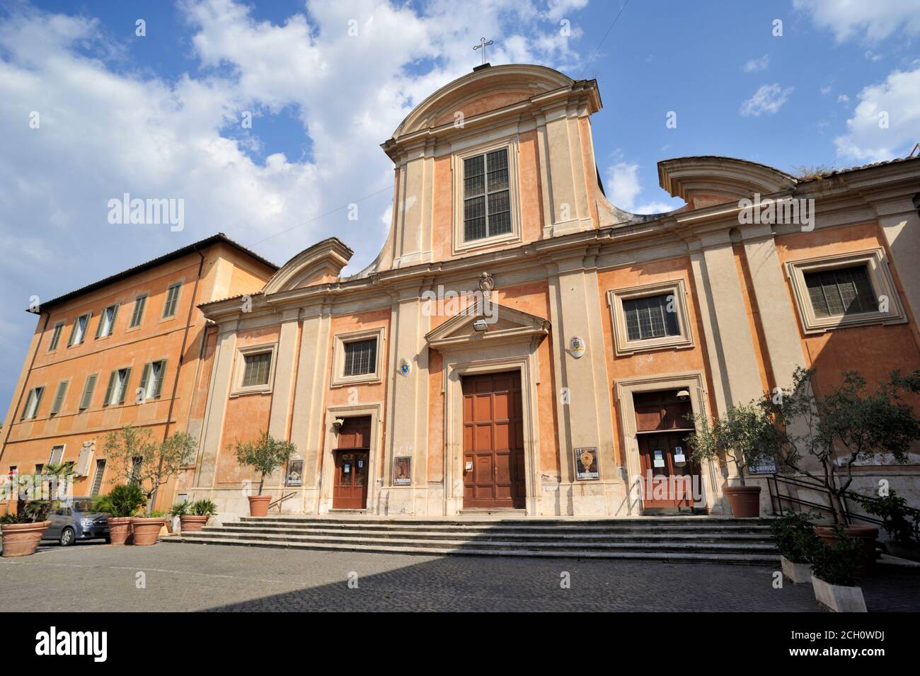 Chiesa di san francesco di roma immagini e fotografie stock ad alta ...