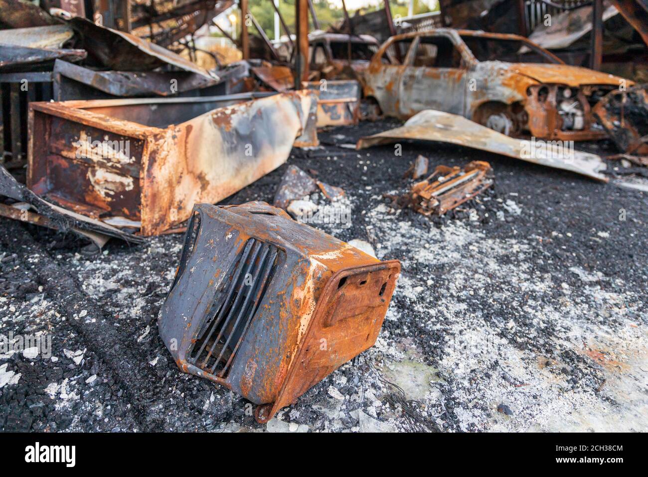 Danni da fuliggine immagini e fotografie stock ad alta risoluzione - Alamy