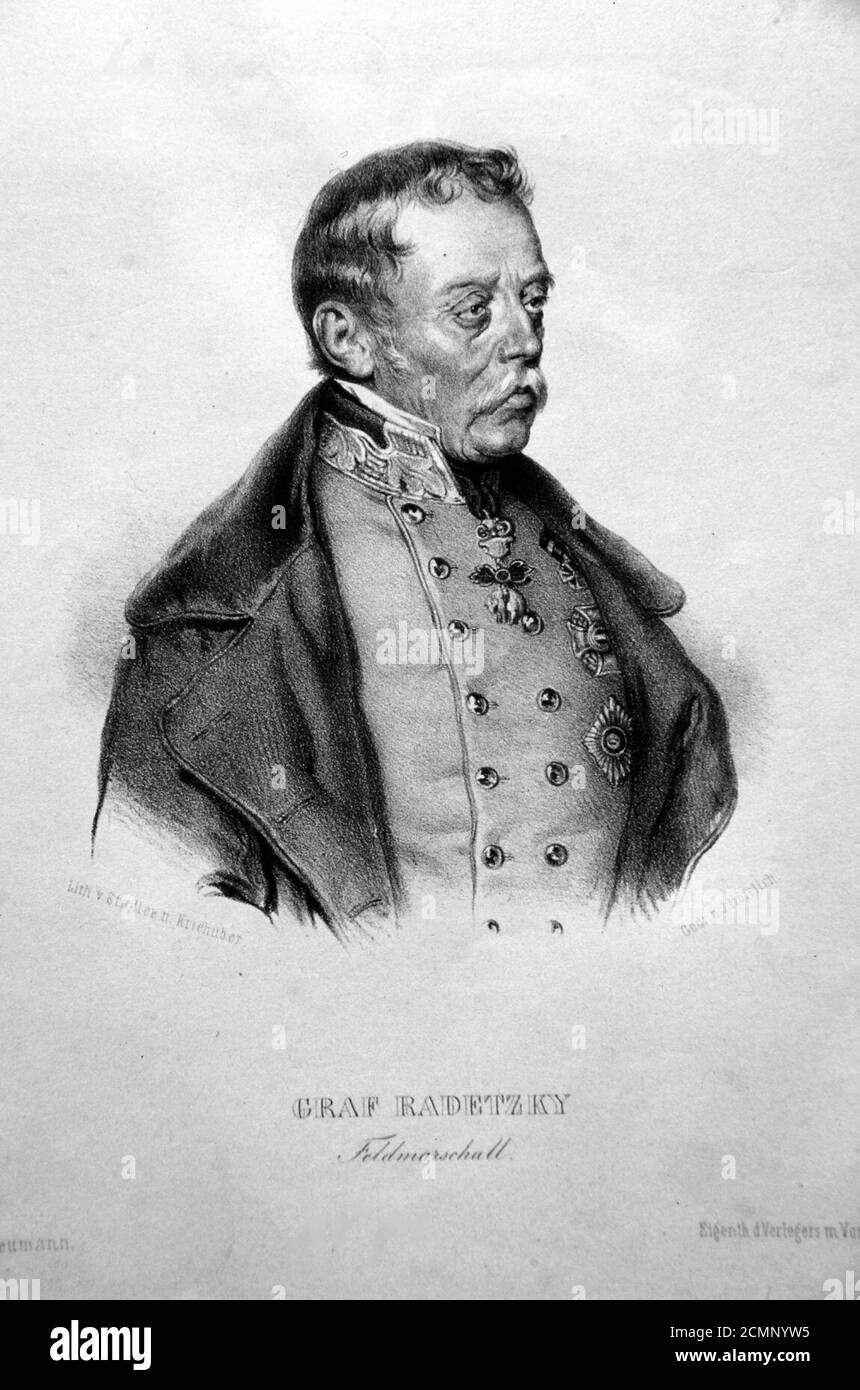Josef radetzky immagini e fotografie stock ad alta risoluzione - Alamy