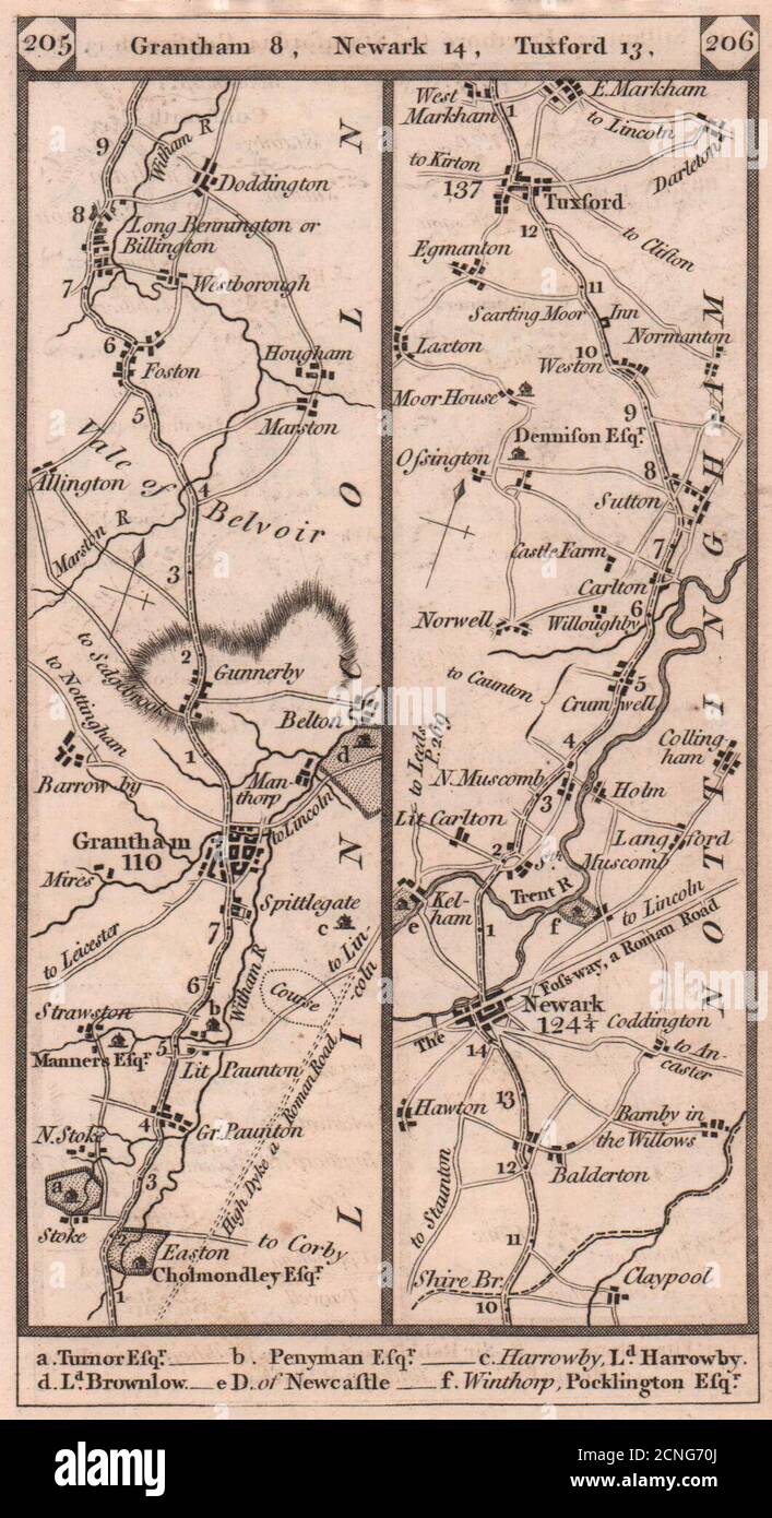 Mappa di tuxford immagini e fotografie stock ad alta risoluzione - Alamy