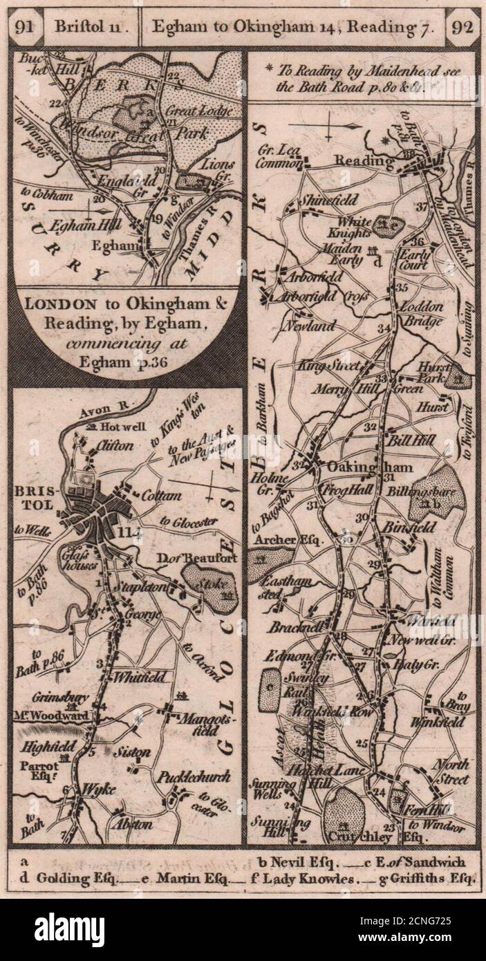 Mappa di egham immagini e fotografie stock ad alta risoluzione - Alamy