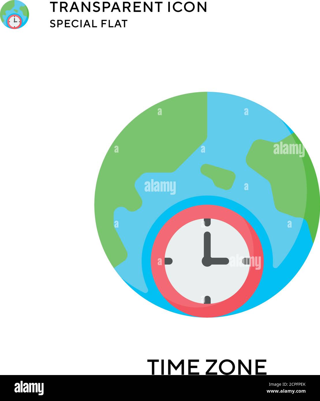 Mappa fuso orario Immagini Vettoriali Stock - Alamy