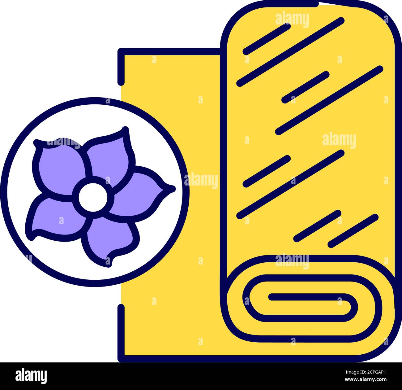 Pianta di lino Immagini Vettoriali Stock - Alamy