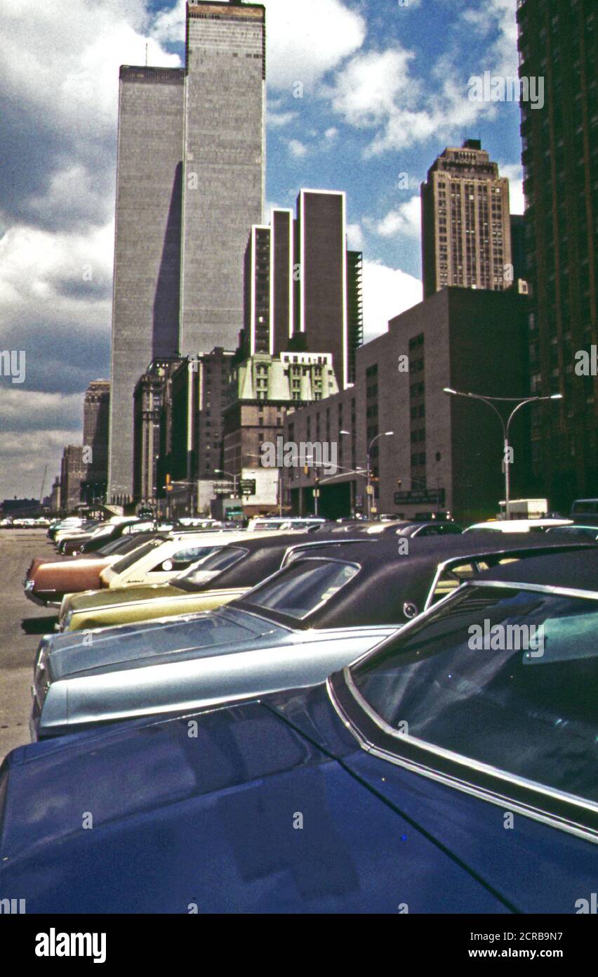 1970s torri del world trade center immagini e fotografie stock ad alta ...