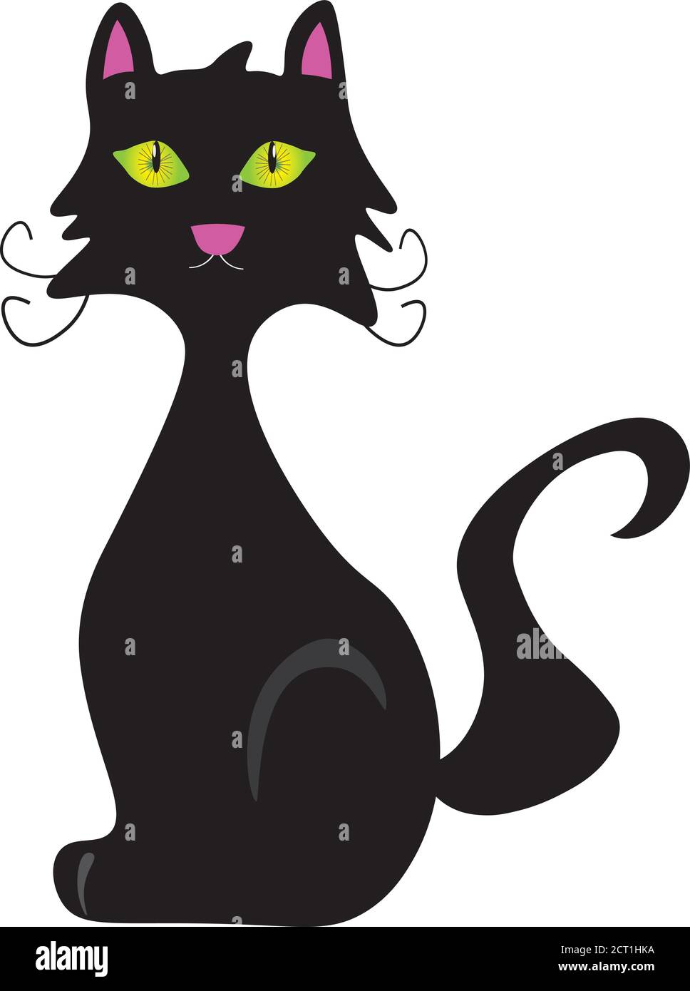 Sagoma di gatto Immagini Vettoriali Stock - Alamy