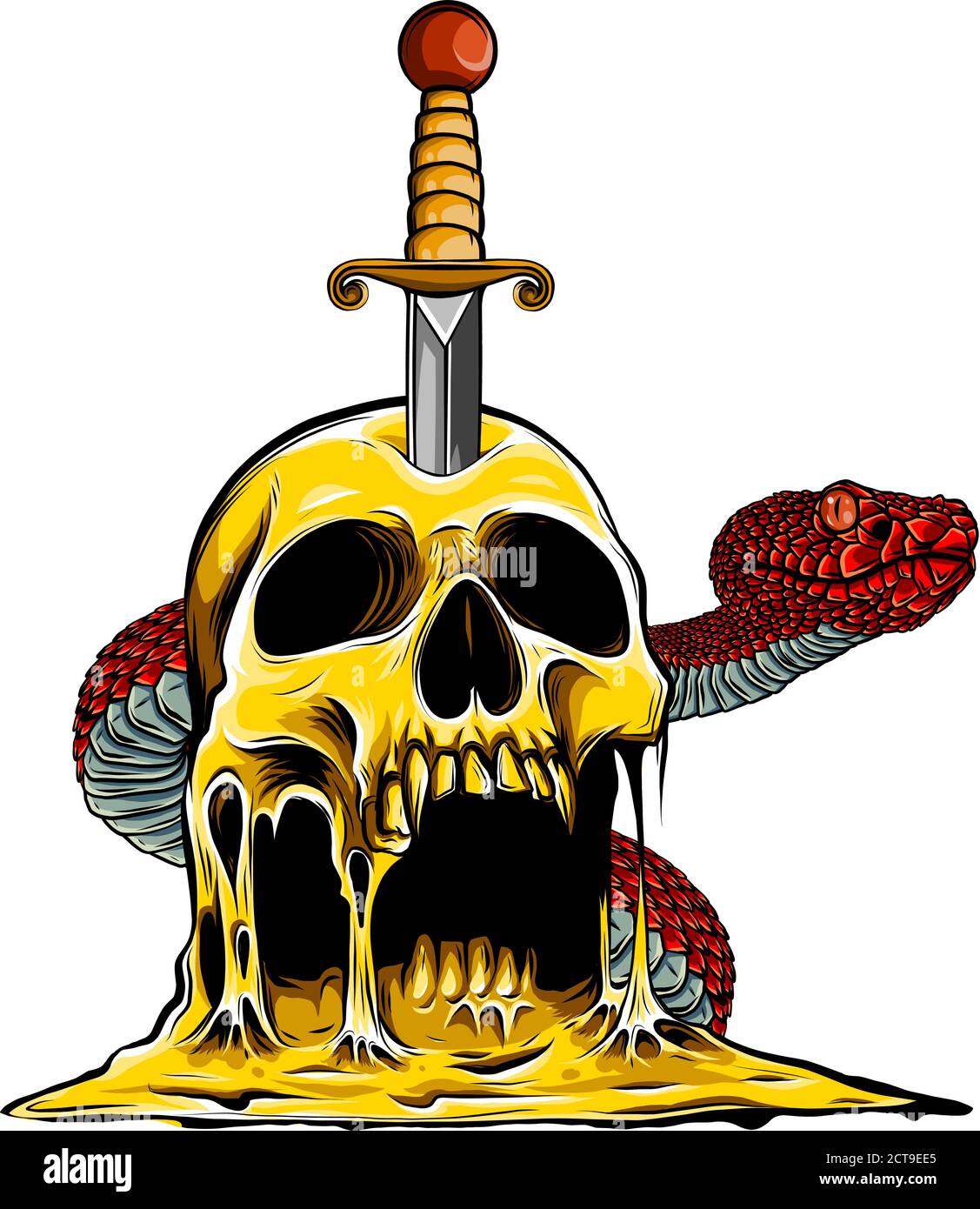 Disegno serpente morto immagini e fotografie stock ad alta risoluzione ...