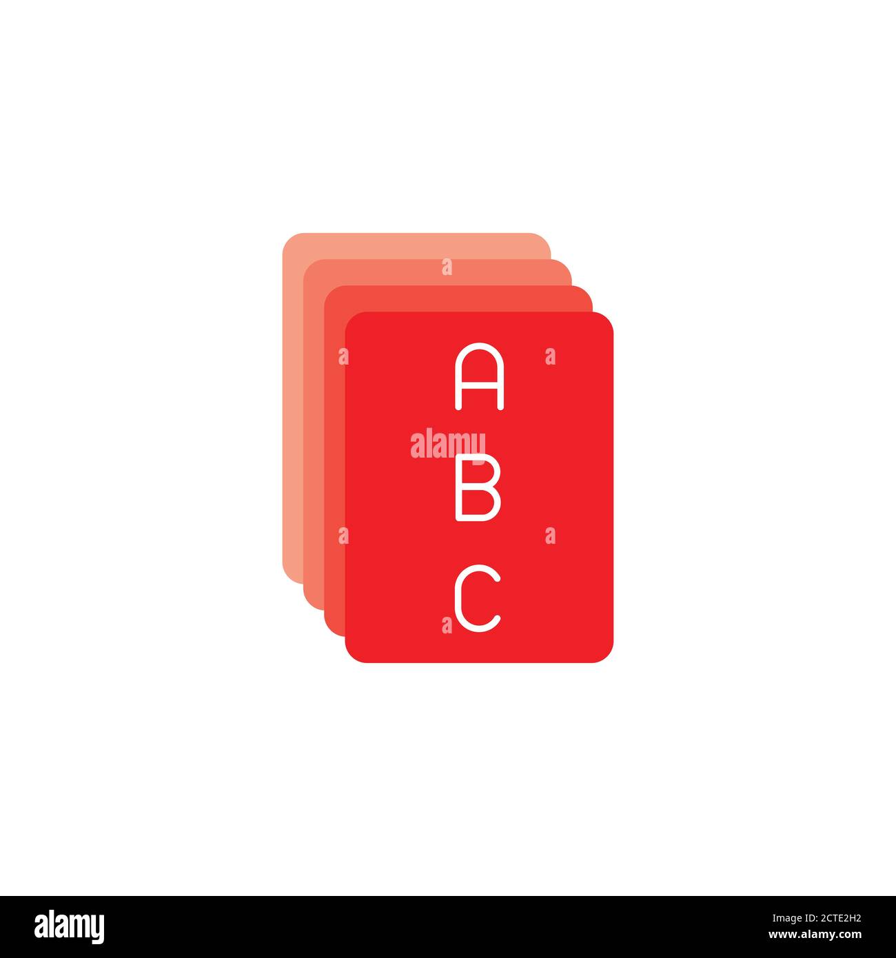 Carta abc immagini e fotografie stock ad alta risoluzione - Alamy