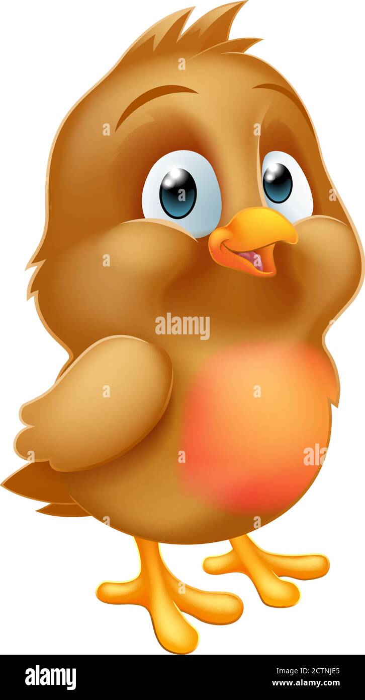 Baby robin Immagini Vettoriali Stock - Alamy
