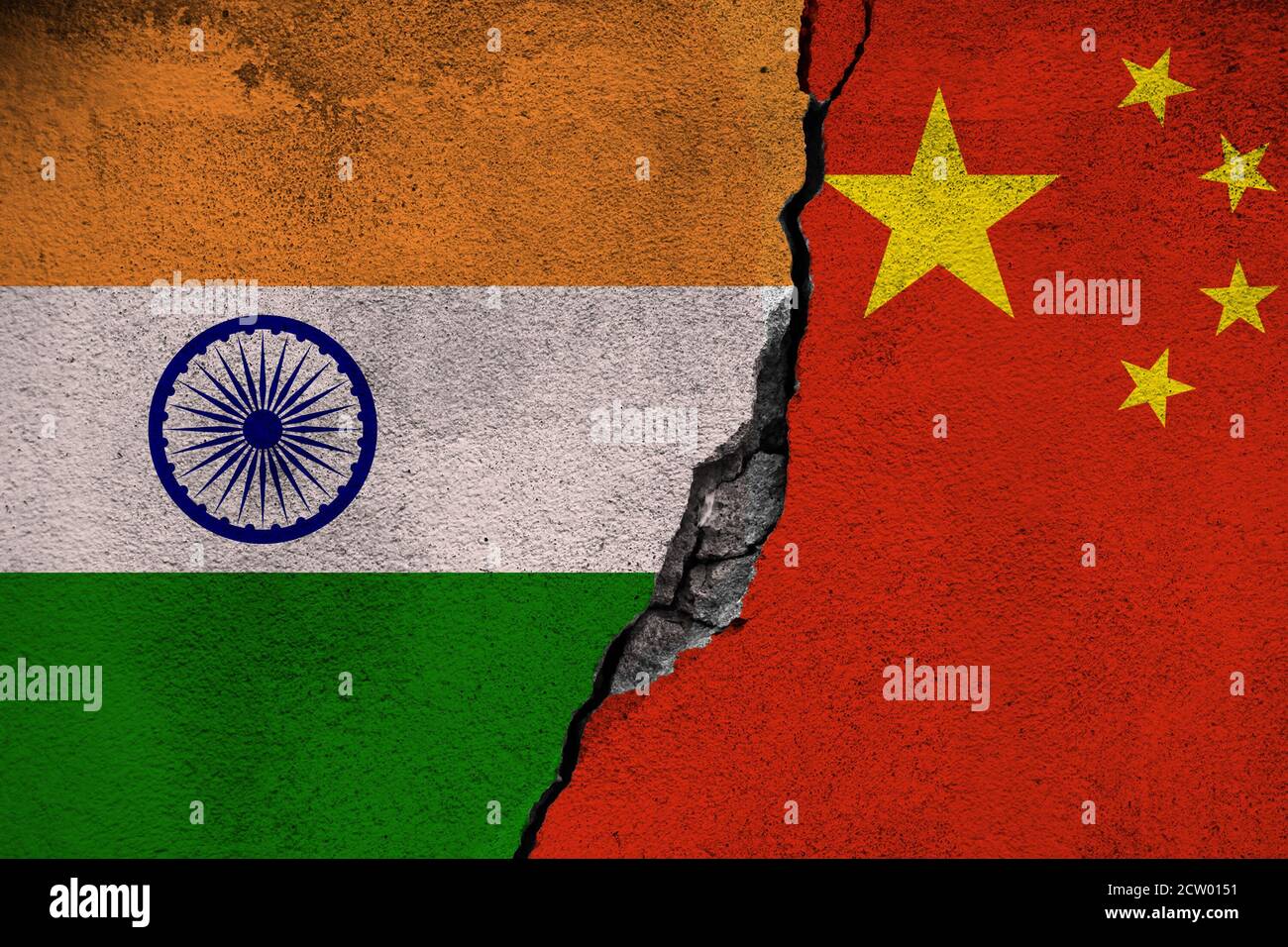 Mappa politica india cina immagini e fotografie stock ad alta ...