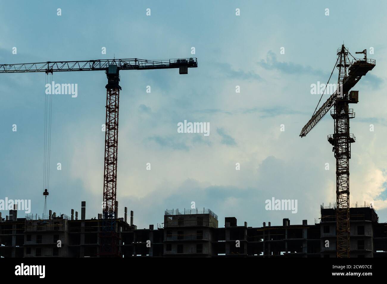 Gru Per Gru Per L'edilizia Immagini e Fotos Stock - Alamy