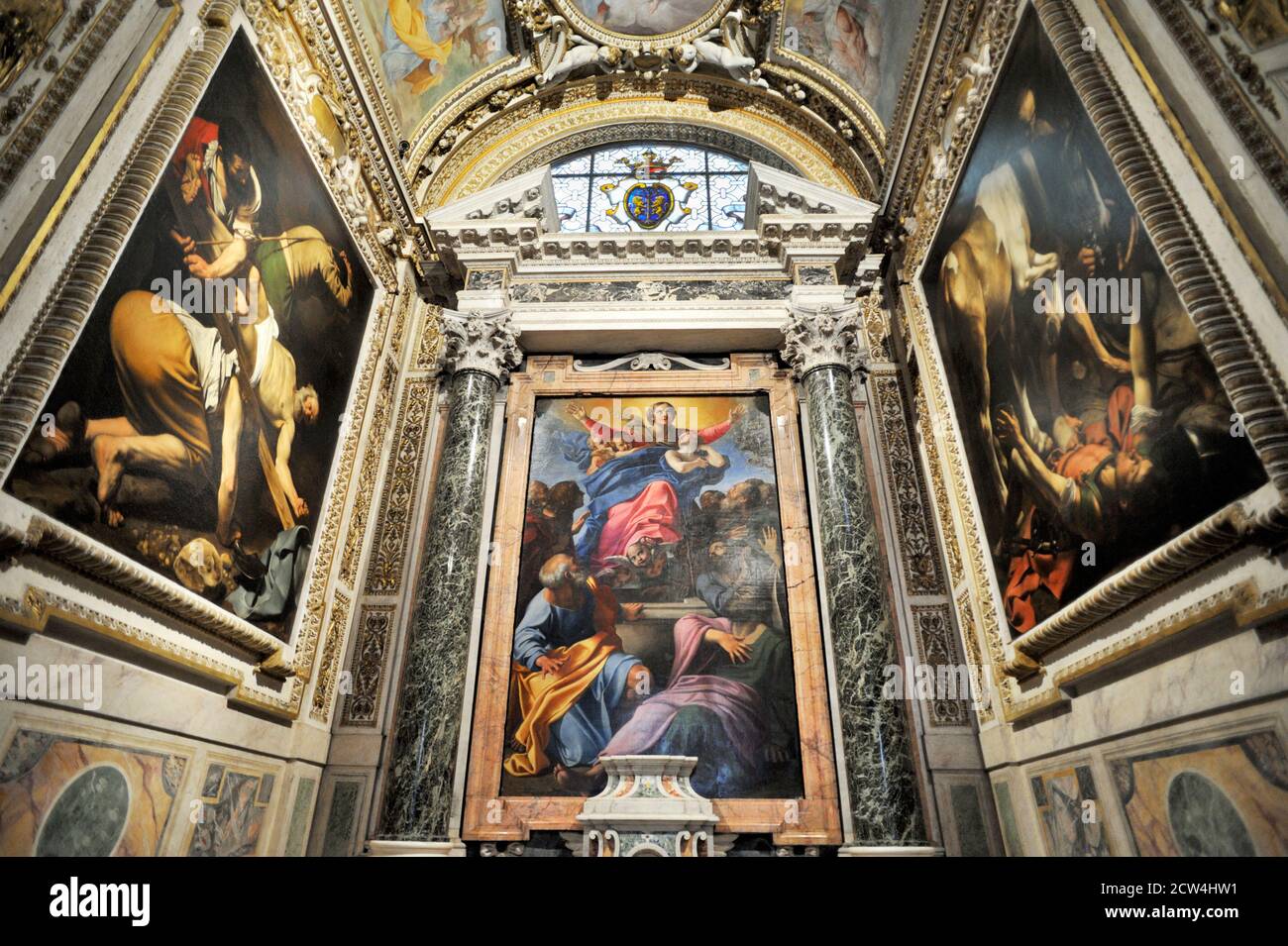 Crucifixion of st peter caravaggio immagini e fotografie stock ad alta risoluzione - Alamy