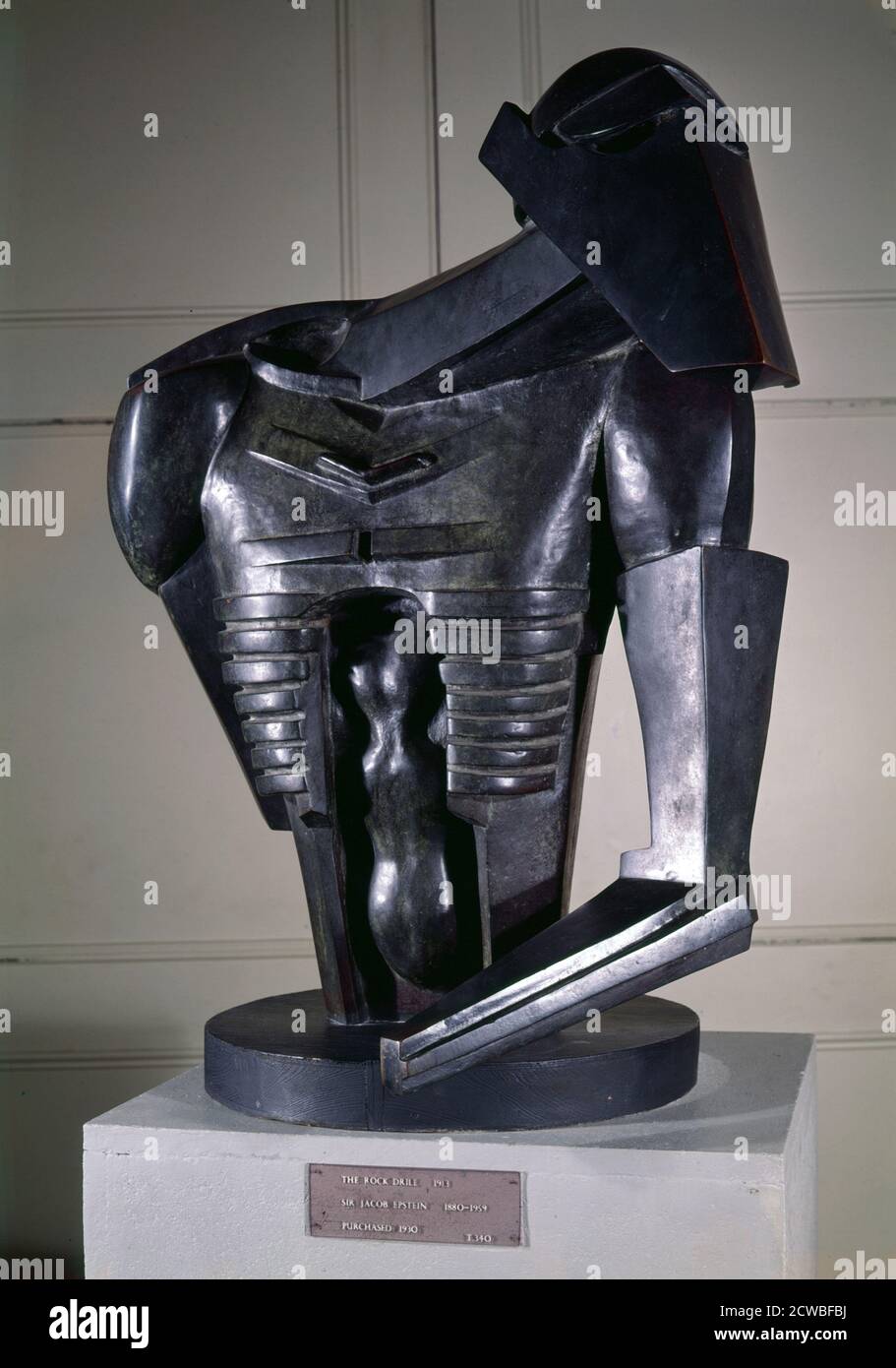 Torso in metallo da 'The Rock Drill' 1913-15, di Sir Jacob Epstein. Per ...