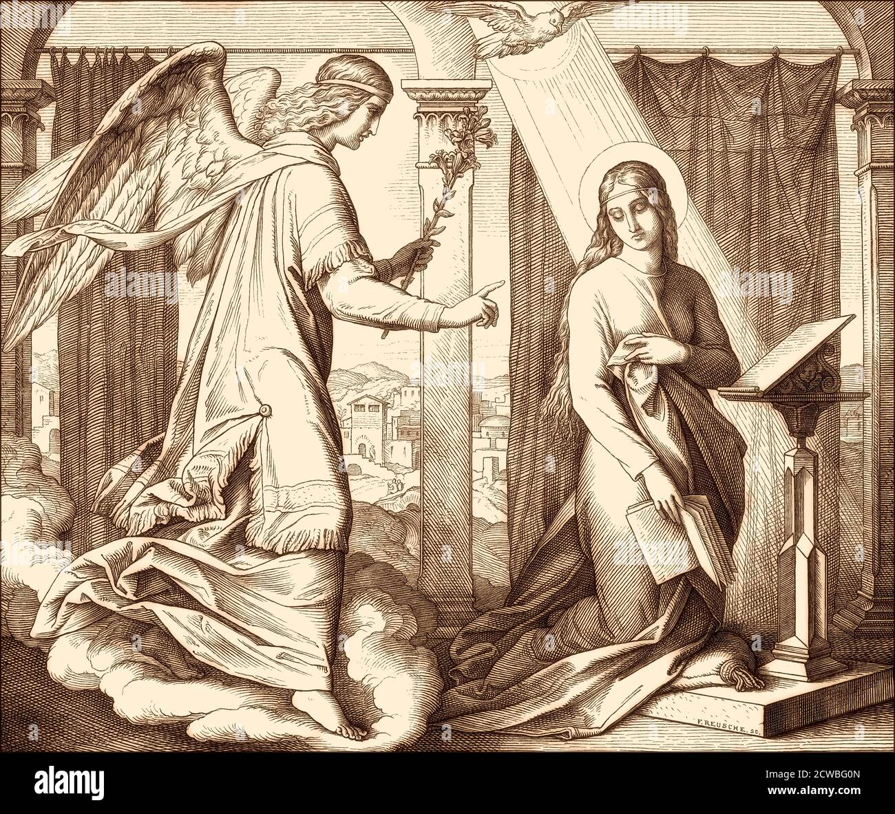 Gesù cristo con arcangelo immagini e fotografie stock ad alta ...
