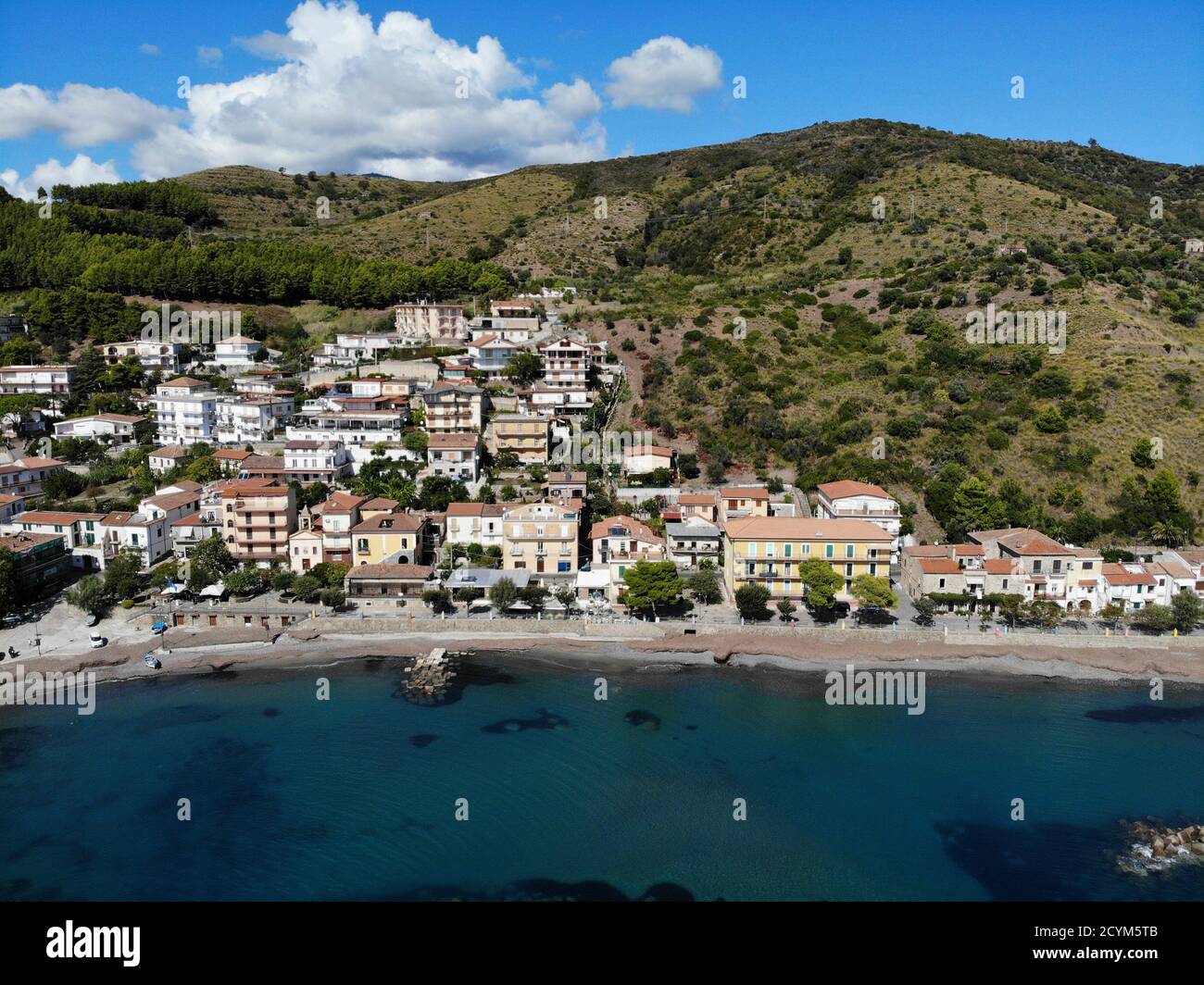 Pioppi, Pollica, Cilento, Salerno Foto stock - Alamy