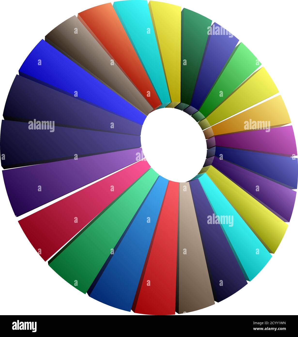 Grafico a torta, grafico a torta, grafico vettoriale. Una clipart per ...