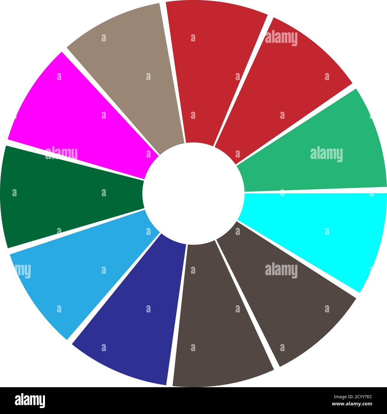 Grafico a torta, grafico a torta, grafico vettoriale. Una clipart per ...