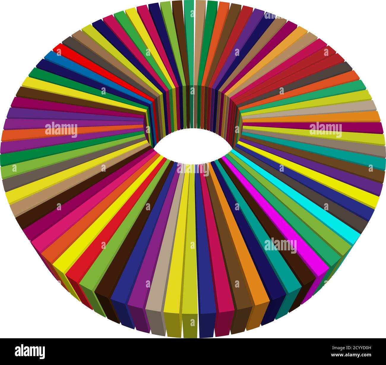 Grafico a torta, grafico a torta, grafico vettoriale. Una clipart per ...