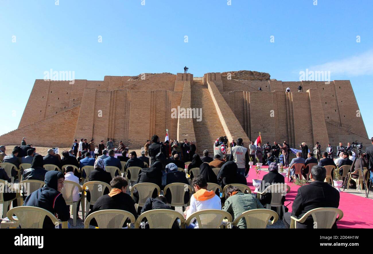 Ziggurat Ur Iraq Middle East Immagini e Fotos Stock - Alamy