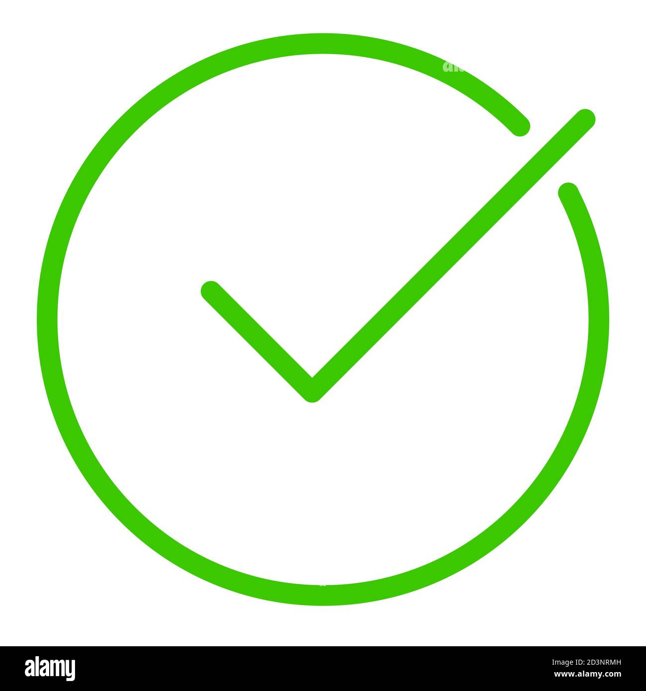 Segno di spunta Immagini Vettoriali Stock - Alamy