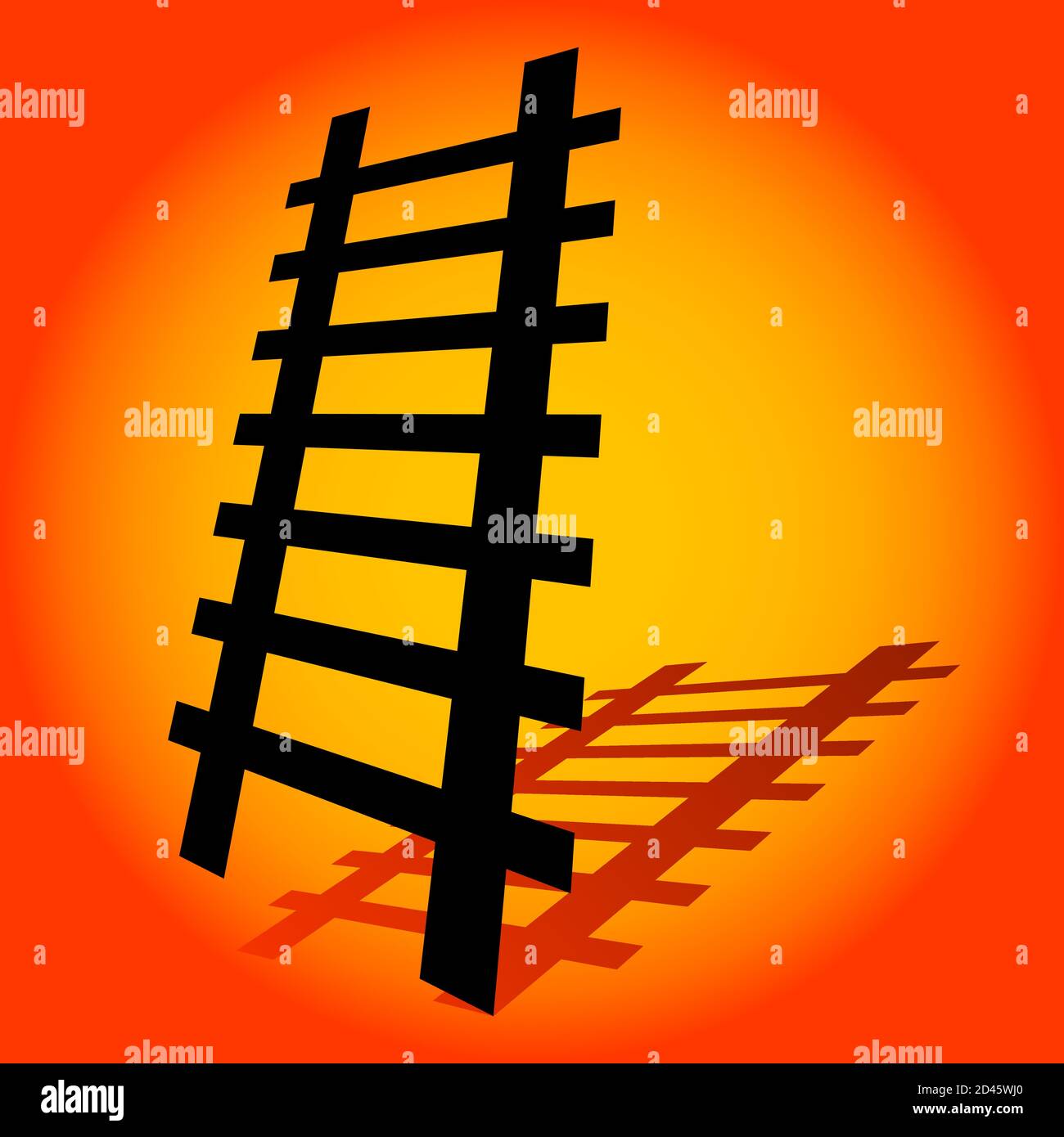 Icona scala, simbolo scala, logo. Illustrazione vettoriale scala ...