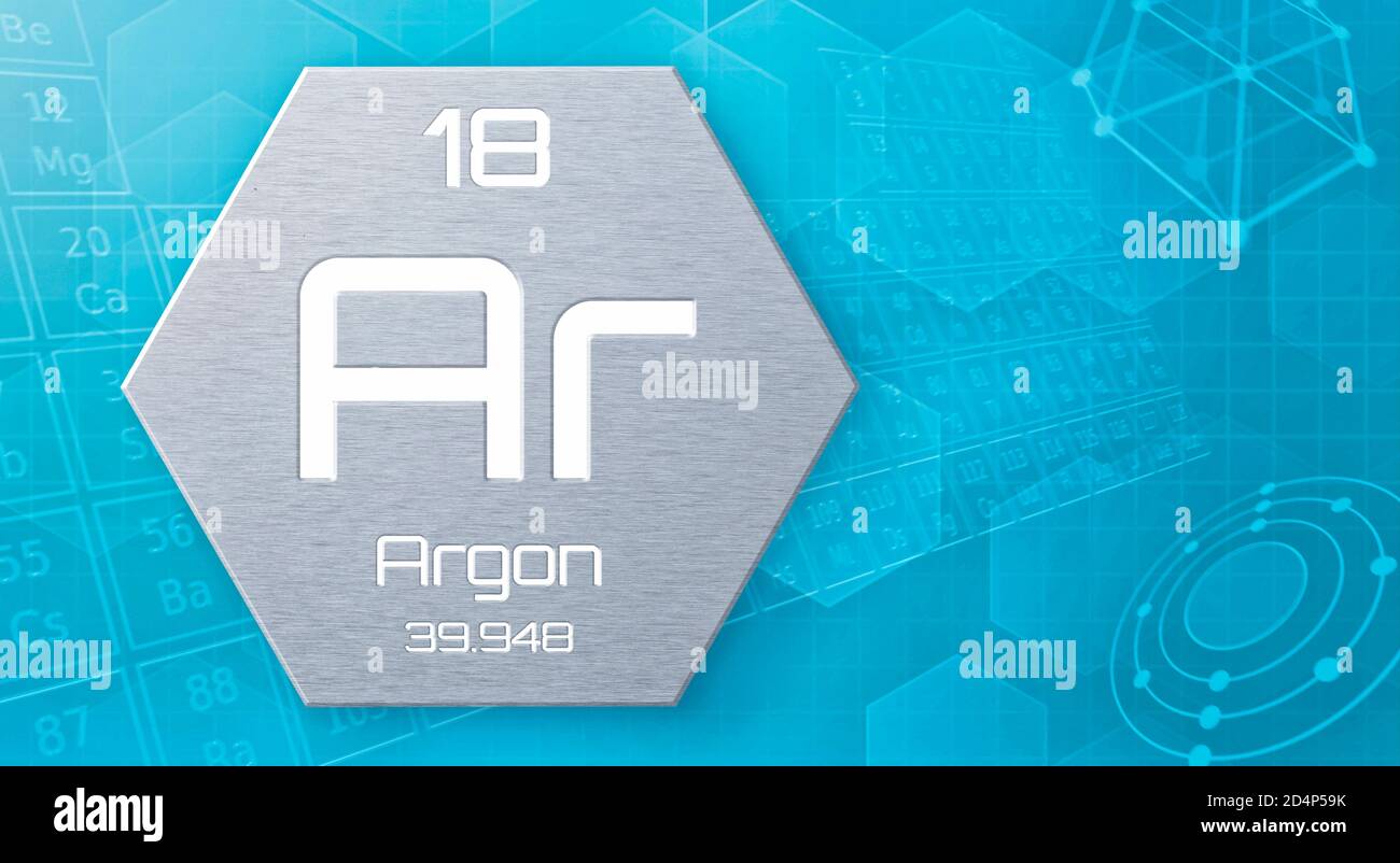 Argon elemento chimico immagini e fotografie stock ad alta risoluzione ...