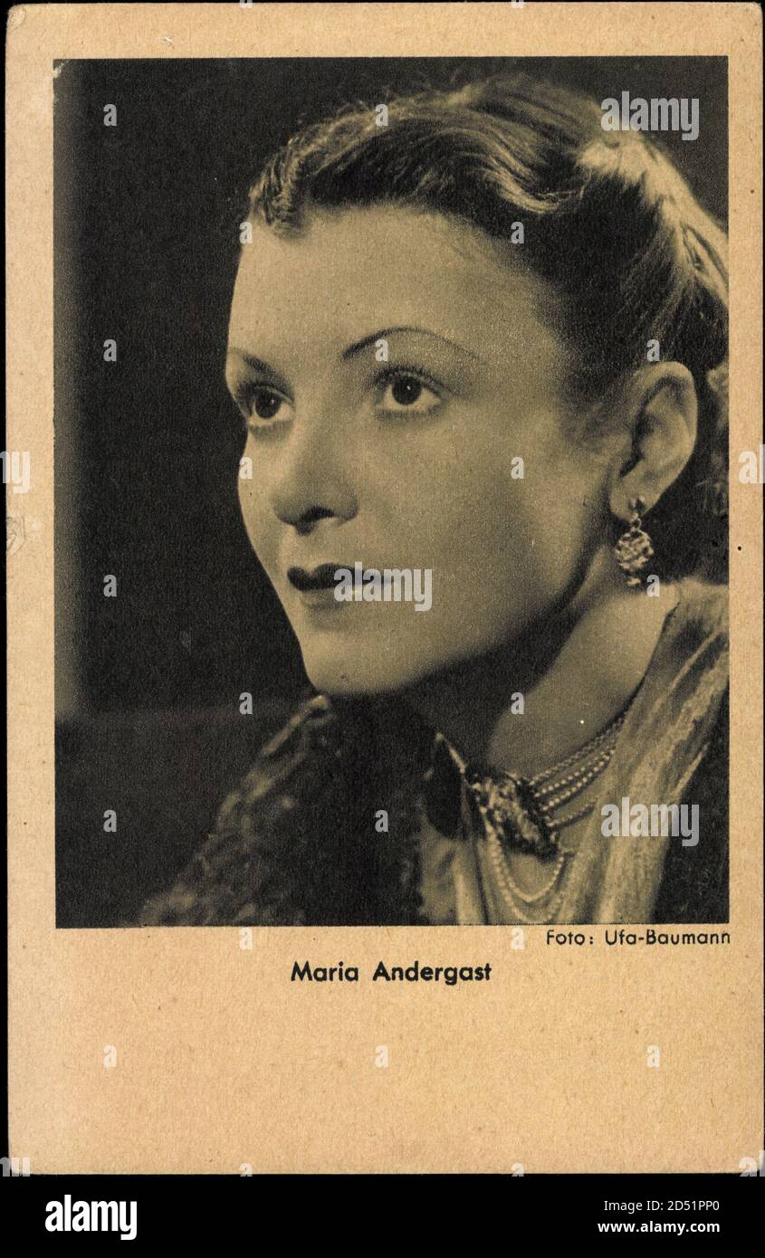 Maria andergast immagini e fotografie stock ad alta risoluzione - Alamy