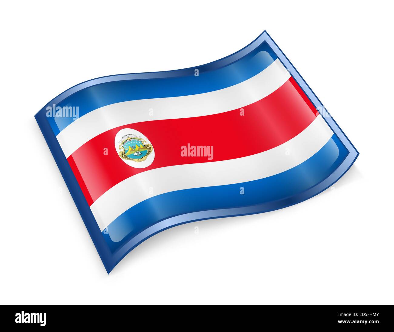 Bandiera della costa rica sventola immagini e fotografie stock ad alta ...