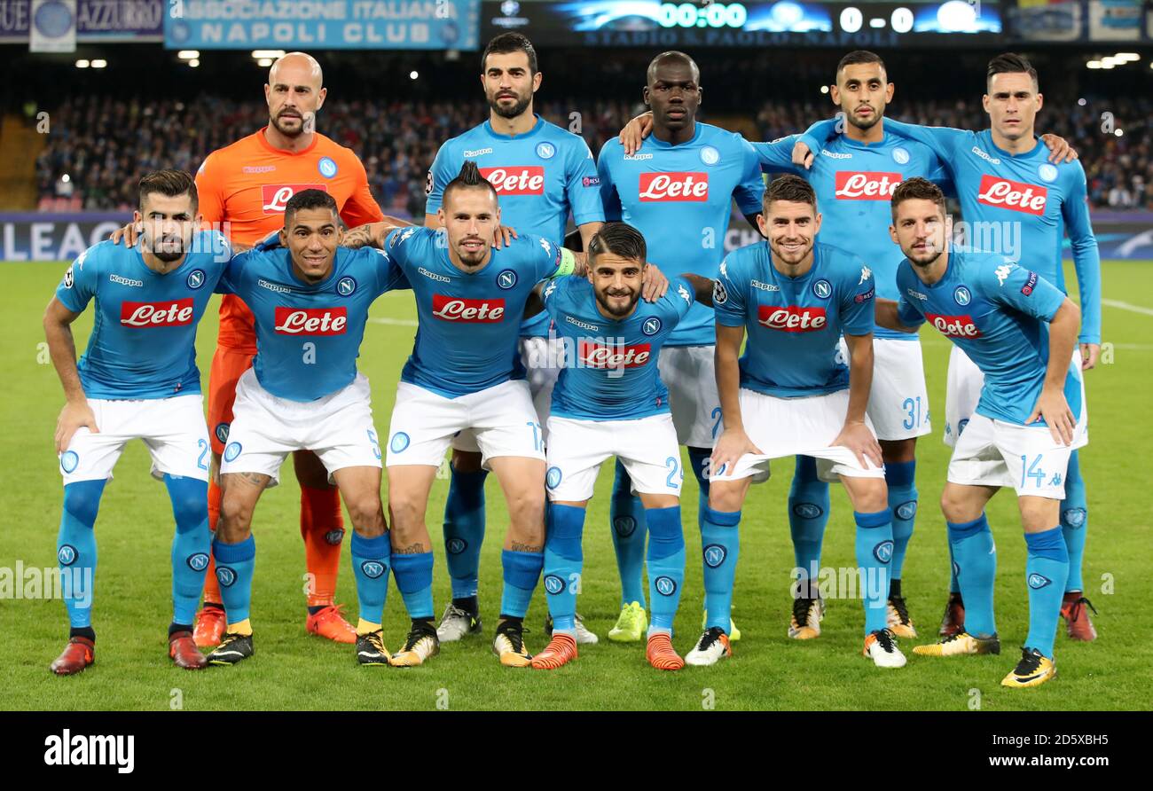 Squadra di calcio napoli immagini e fotografie stock ad alta ...