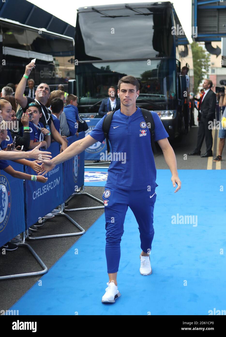 Chelsea goalkeeper kepa arrizabalaga immagini e fotografie stock ad ...