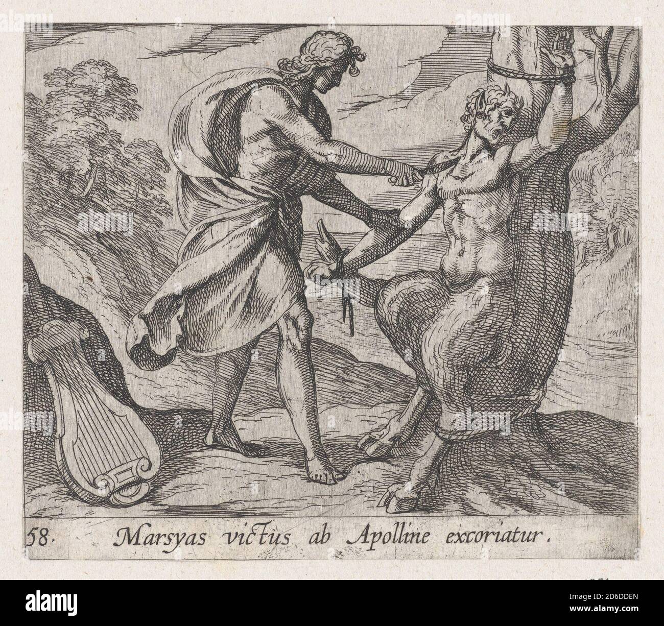 Apollo And The Satyr Marsyas Immagini e Fotos Stock - Alamy